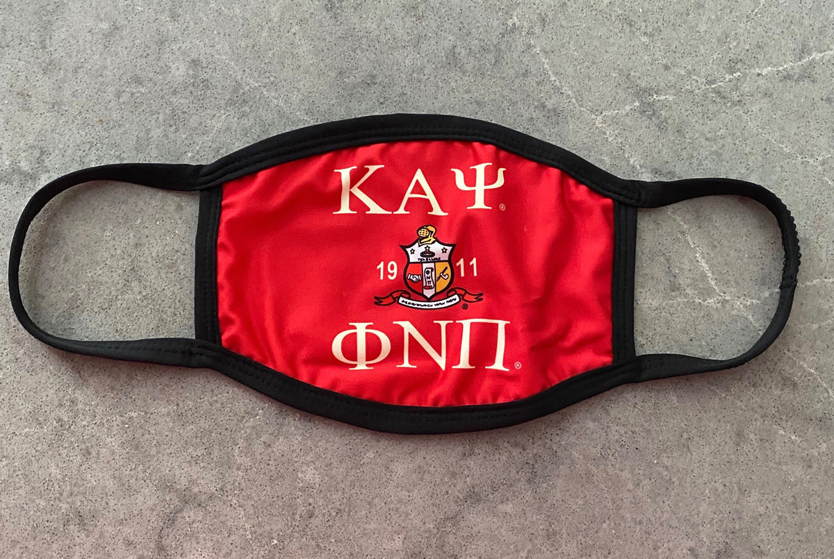 Kappa Mask (4-Ply) "Phi Nu Pi" – Uzuri Greek