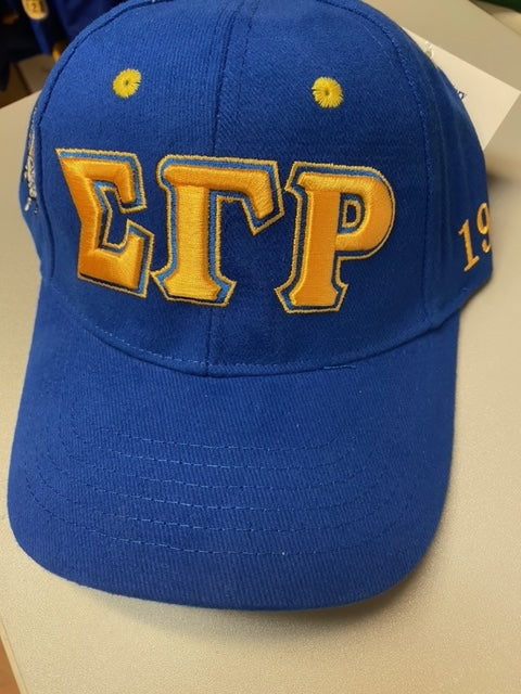 Sigma Gamma Rho Fitted Hat – Uzuri Greek